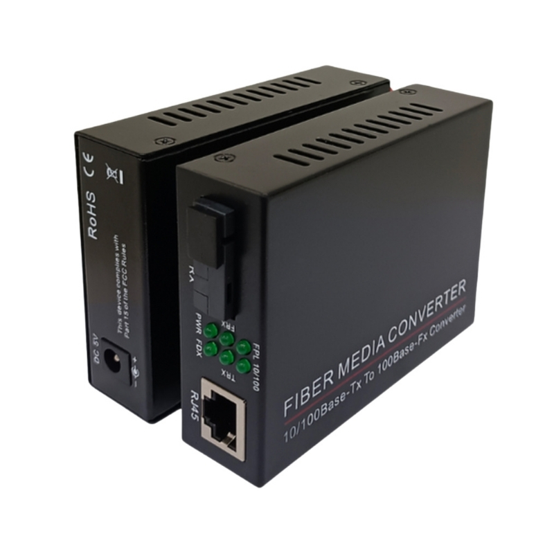Media Converter 10/100 20KM 1RJ45 SM single fiber SC (A/B) in nepal | D ...