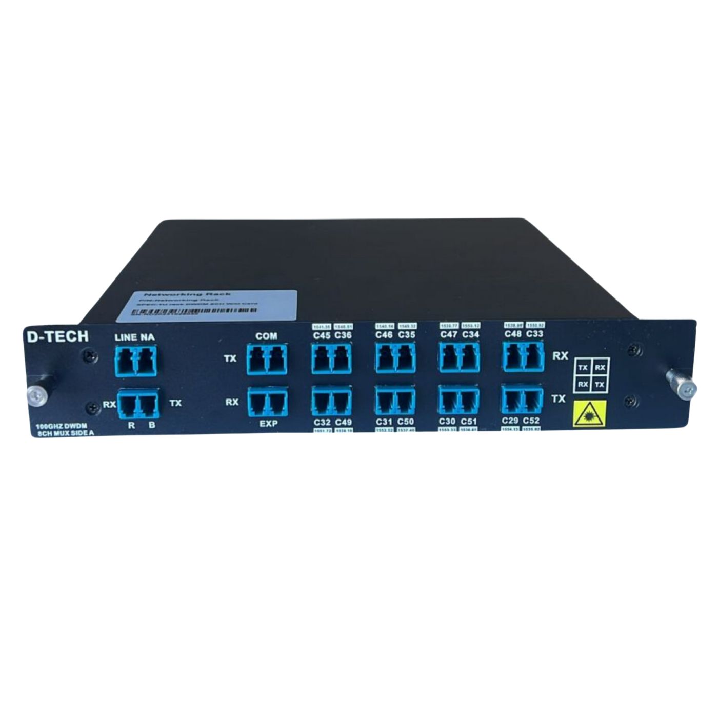 1U rack DWDM 8CH W/O Card