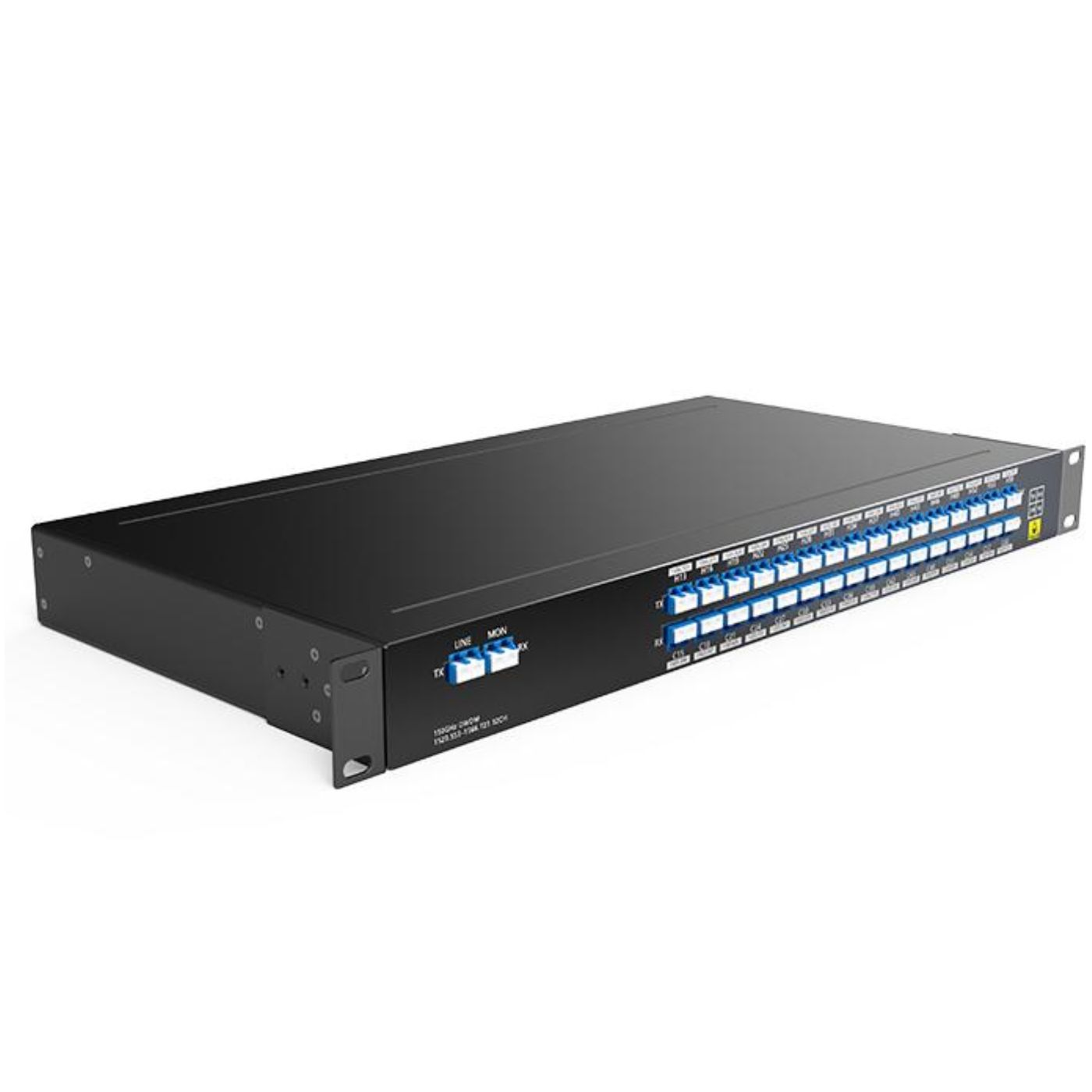 DWDM MUX AND DEMUX (Red 21-32) & (Blue 42-45/49-56)1U RACK WITH 1 LGX ...